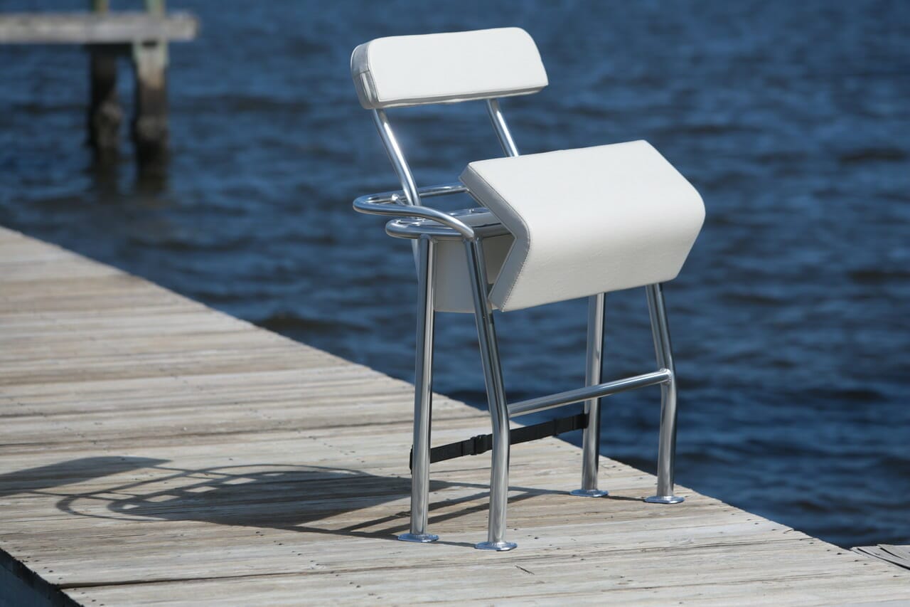 Marine Seats Folding Rear Bench Seat by Birdsall Marine Design