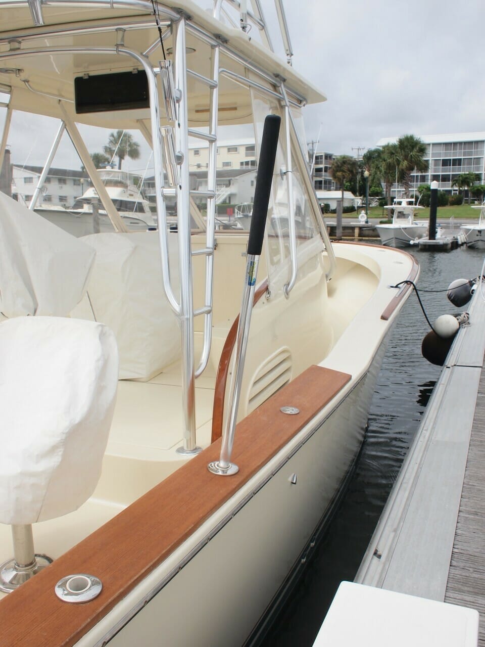 Come Aboard Safety grab handle for rod holder - Boarding Handle